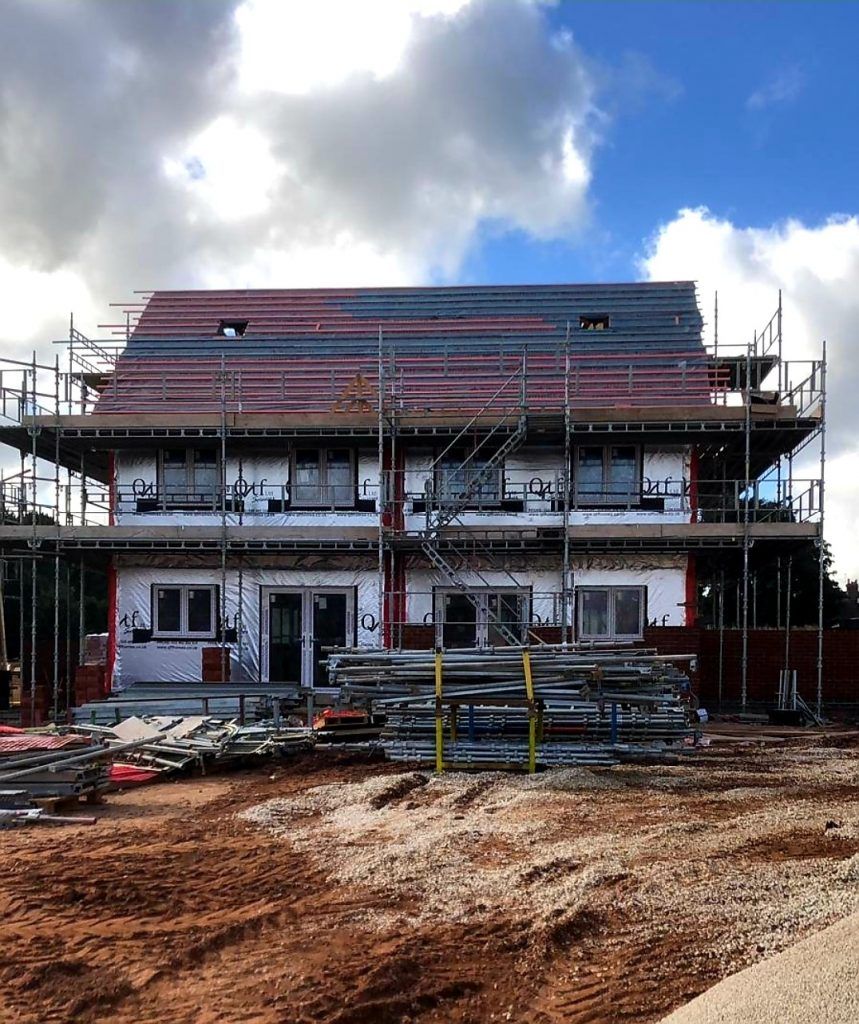 Timber Frame Development in Annesley, Nottinghamshire - QTF | Timber ...